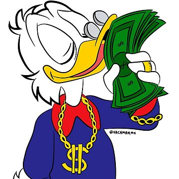 Póster con la obra «Rich Mc Pato Money team» de vacaman | Redbubble