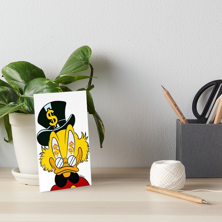 "DUCK RICH RICO MC DUCK" Poster by vacaman | Redbubble