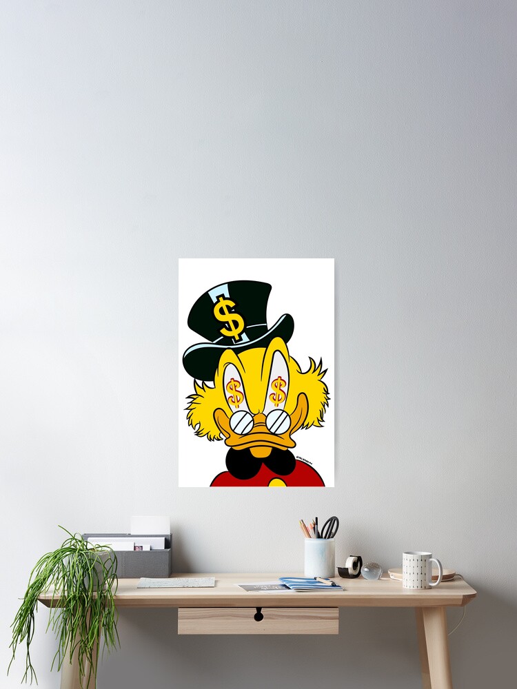 "DUCK RICH RICO MC DUCK" Poster by vacaman | Redbubble