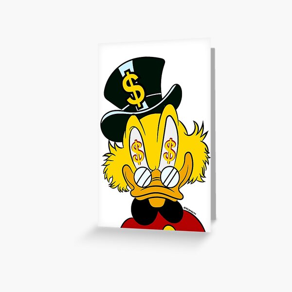 Tarjetas de felicitación con la obra «PATO RICH RICO MC PATO» de ...