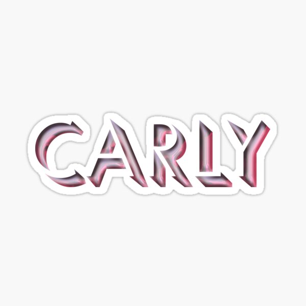"Carly" Sticker by Melmel9 | Redbubble