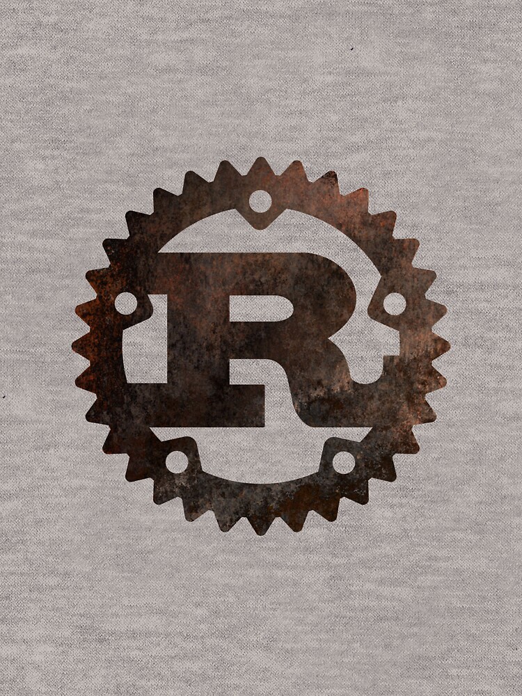 "Rust lang" Lightweight Hoodie by PRVS | Redbubble