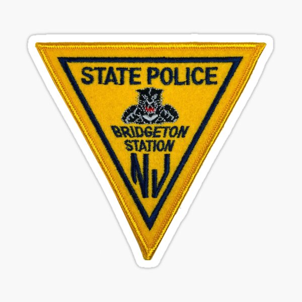 "Bridgeton Station New Jersey State Police" Sticker for Sale by ...