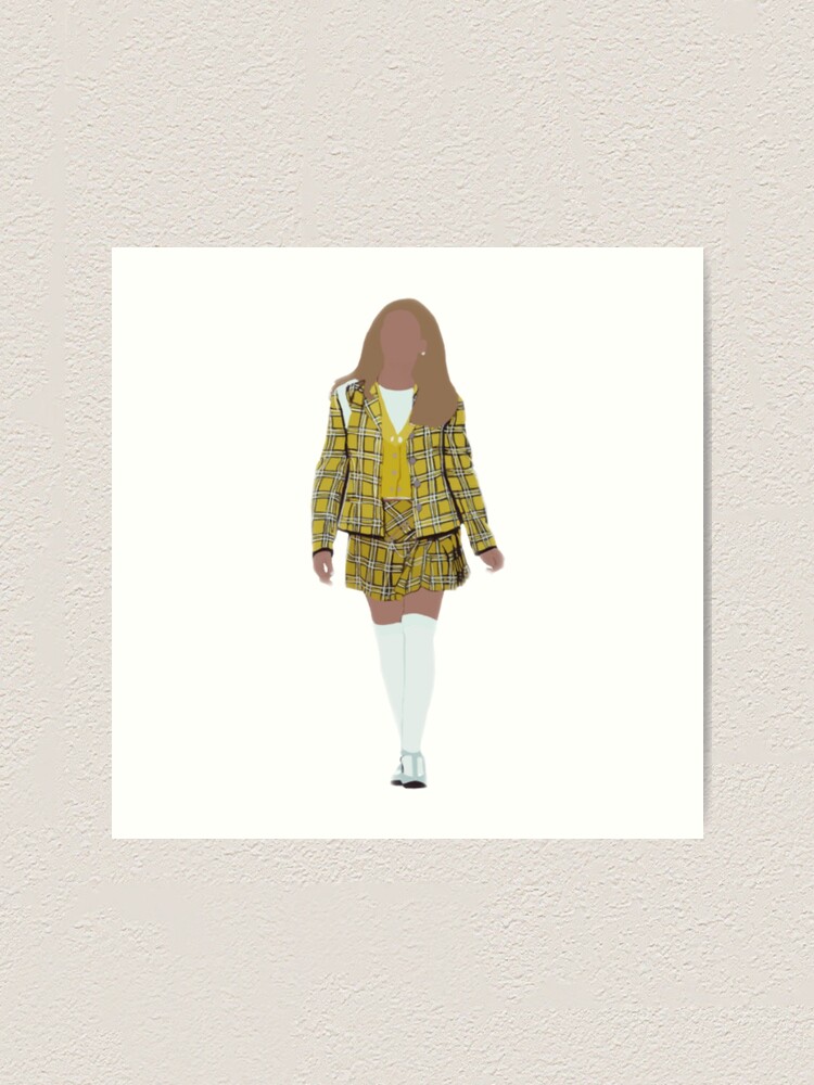 "clueless Cher drawing" Art Print by aloha-designs | Redbubble