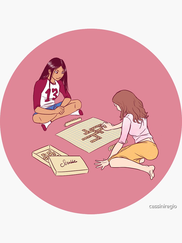"Game Night" Sticker for Sale by cassiniregio | Redbubble