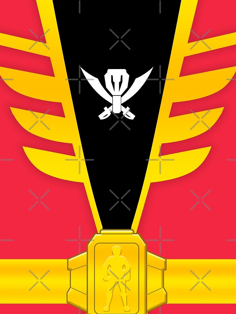 "Gokai Red" T-shirt for Sale by radikawwwww | Redbubble | super sentai ...