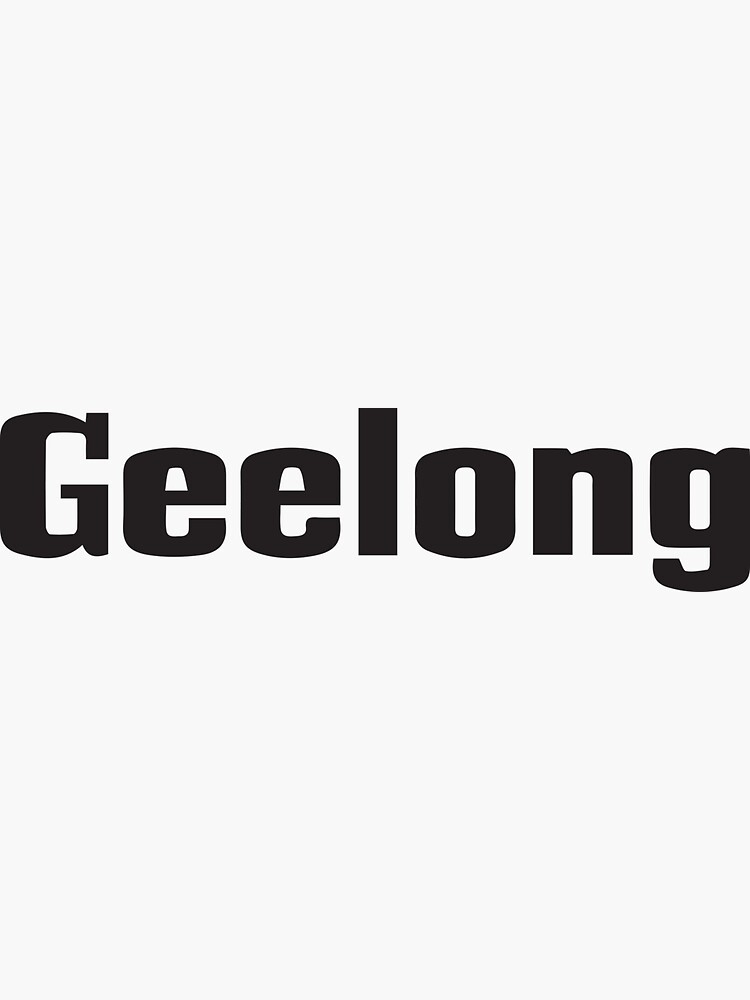 "Geelong Stickers" Sticker for Sale by thanhcongnshop | Redbubble