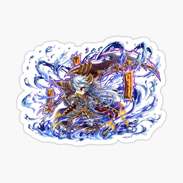 "Brave frontier Execrated Fei " Sticker for Sale by wgtnocturne | Redbubble