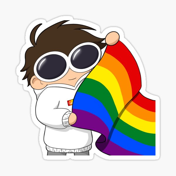 "Gogy Gay Pride" Sticker for Sale by JustinTimeForO | Redbubble
