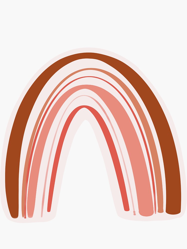 "Rusty rainbow" Sticker for Sale by AlsOnRedBubble | Redbubble