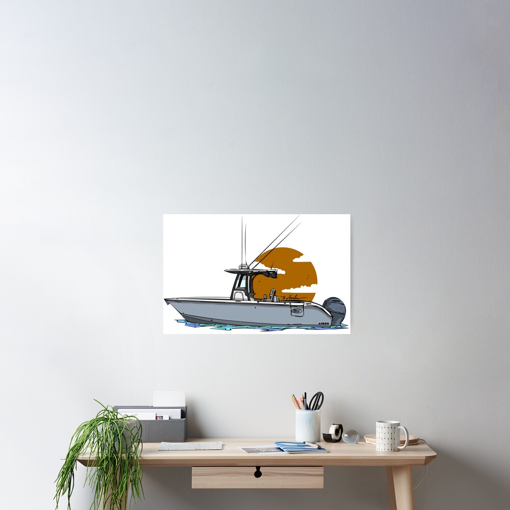"Sea Hunt 27 " Poster for Sale by Statepallets | Redbubble