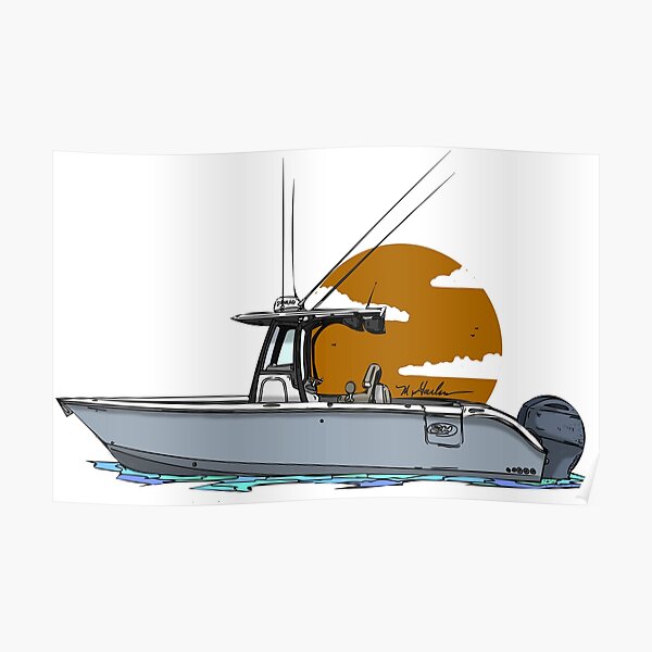 "Sea Hunt 27 " Poster for Sale by Statepallets | Redbubble