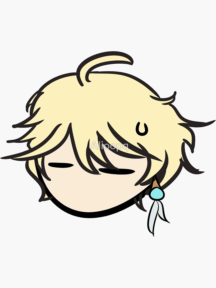 "Aether Chibi Sticker [Genshin Impact]" Sticker for Sale by Alioopq ...