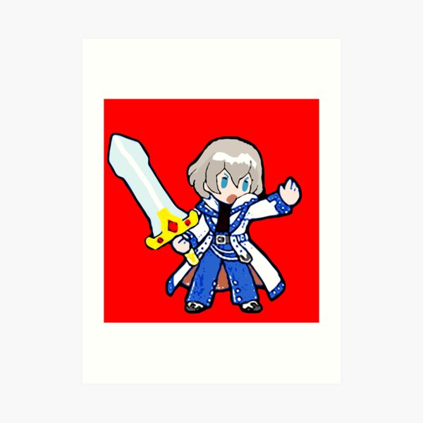 "Soma Castlevania (Fire Emblem Heroes)" Art Print by hidexmian | Redbubble