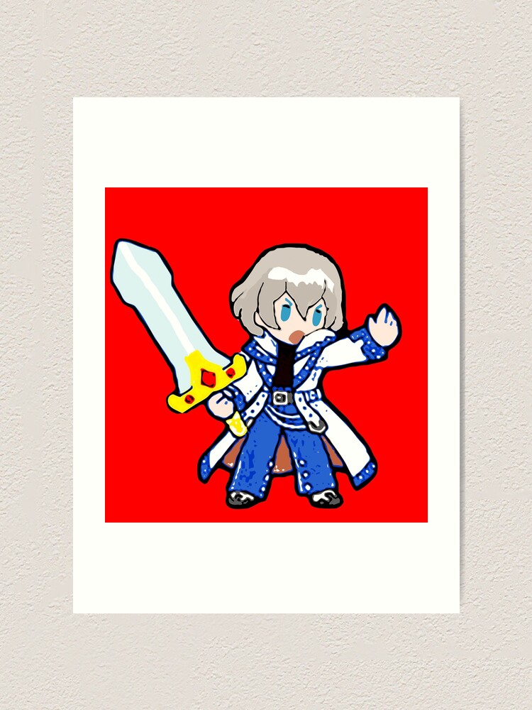 "Soma Castlevania (Fire Emblem Heroes)" Art Print by hidexmian | Redbubble