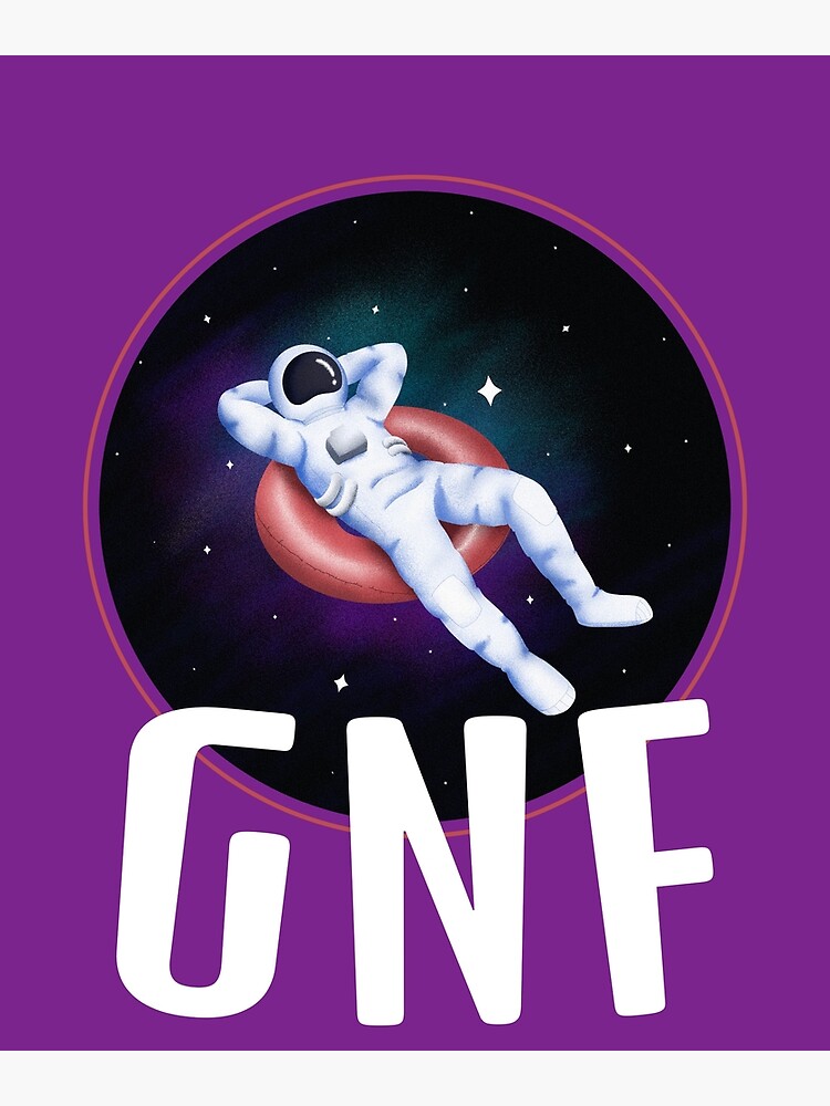 "GNF" Poster for Sale by washingtonk | Redbubble