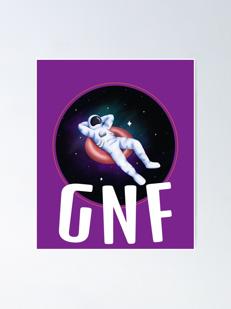 "GNF" Poster for Sale by washingtonk | Redbubble
