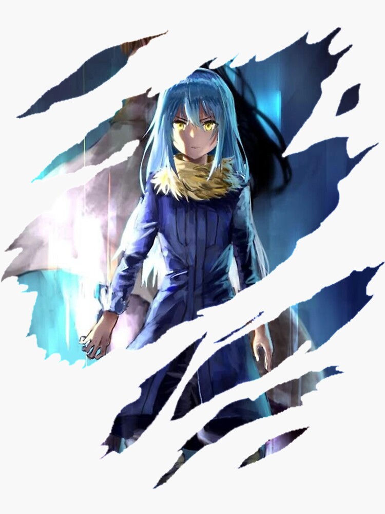 "Anime Rimuru Tempest" Sticker for Sale by SofiaBergstrom | Redbubble