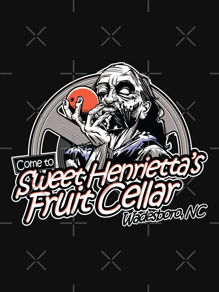 "Sweet Henrietta's Fruit Cellar" T-shirt for Sale by boltfromtheblue ...