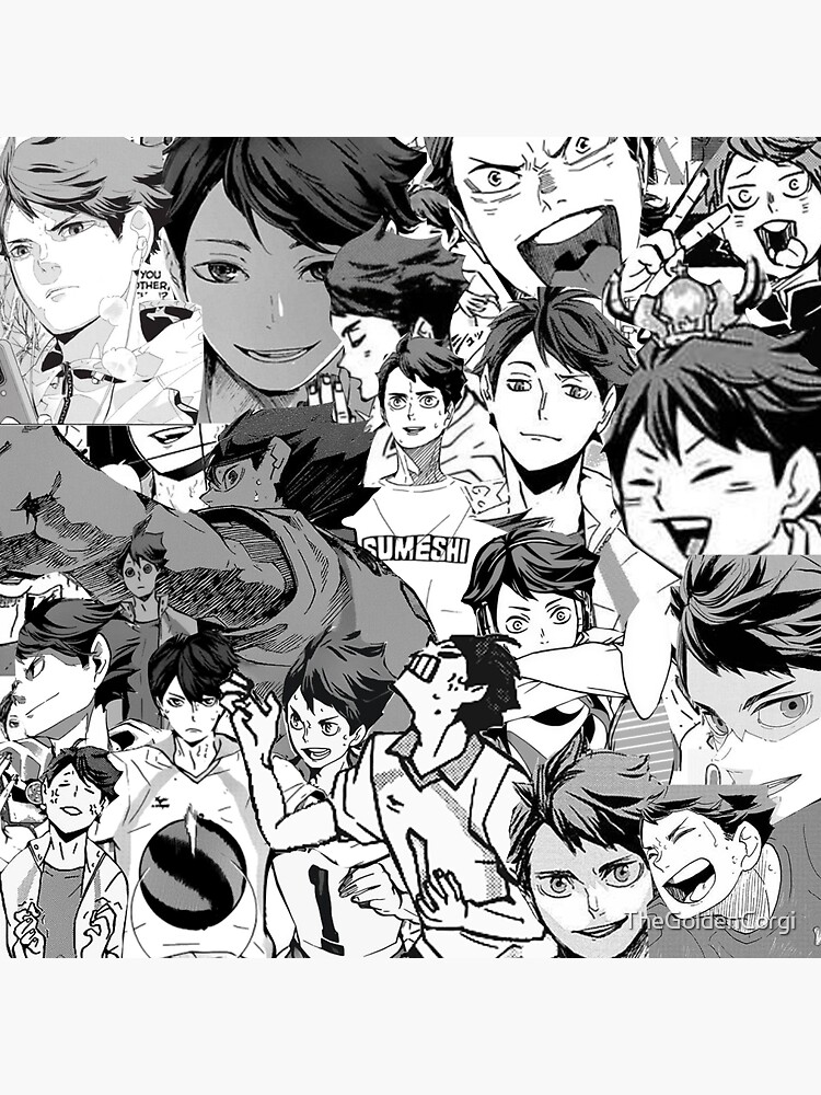"Oikawa Tooru Manga Panels" Sticker for Sale by TheGoldenCorgi | Redbubble