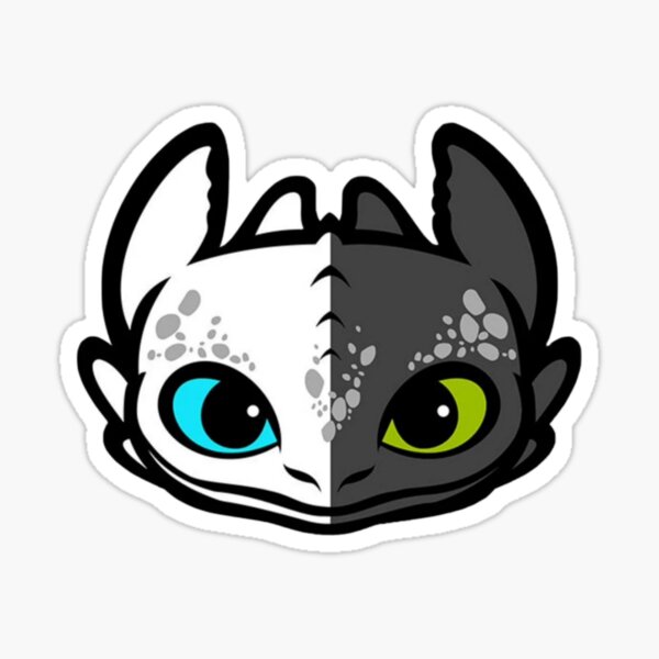 "Toothless" Sticker for Sale by artask | Redbubble