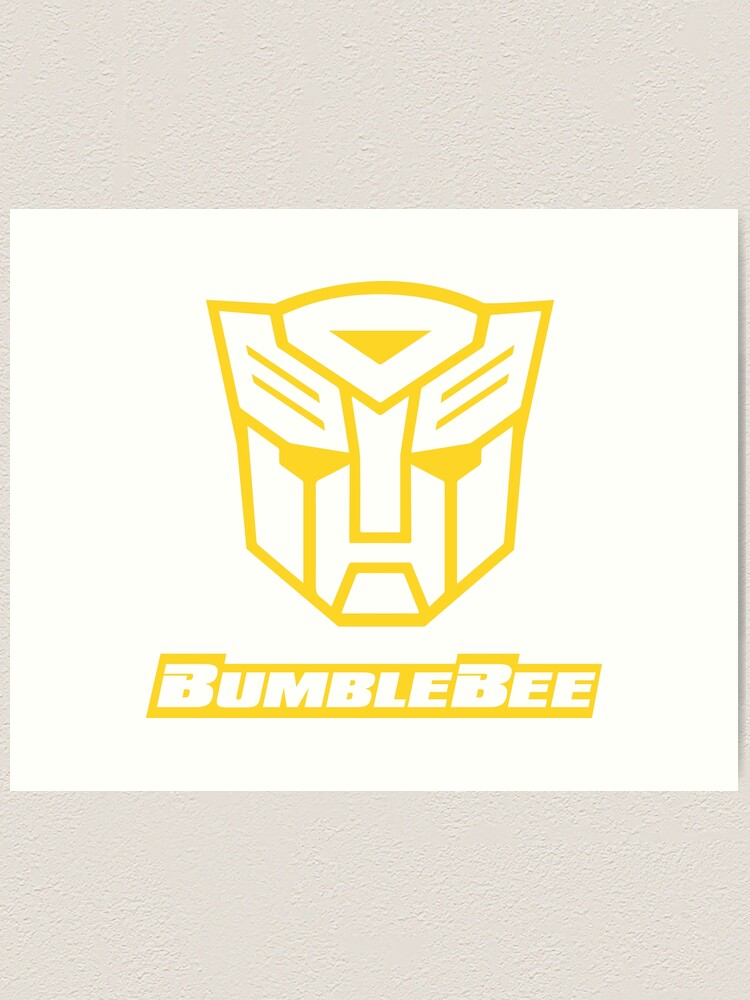 "Transformers Bumblebee Autobot Logo" Art Print for Sale by ...