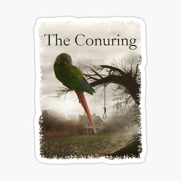 "The Conjuring Artwork" Sticker by Robertcrossley | Redbubble