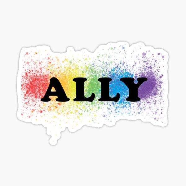 "allay" Sticker for Sale by freeArt10 | Redbubble