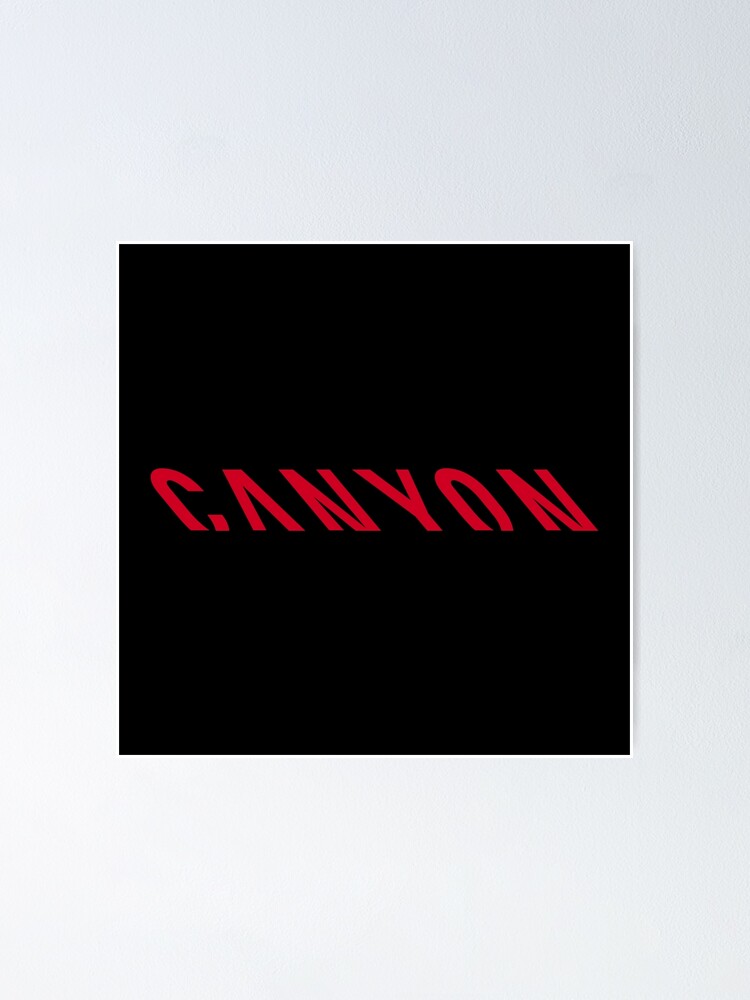 "Canyon Bikes" Poster by pecellelek | Redbubble