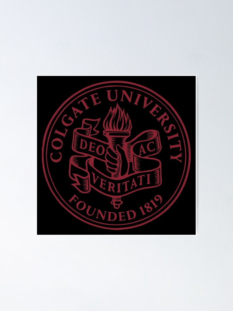 "Amazing Colgate University Logo" Poster for Sale by subowoari | Redbubble