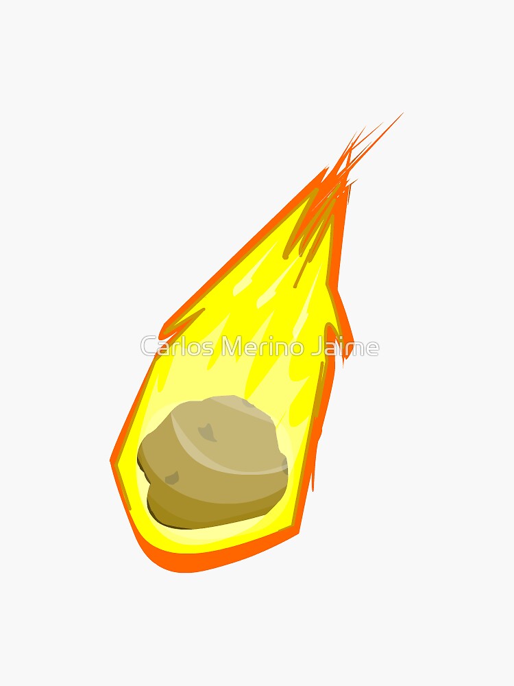 "Meteorite" Sticker for Sale by GalloPolloLoco | Redbubble