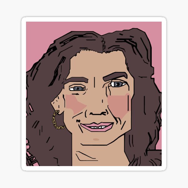 "Bellamy Young" Sticker for Sale by cwningennos | Redbubble