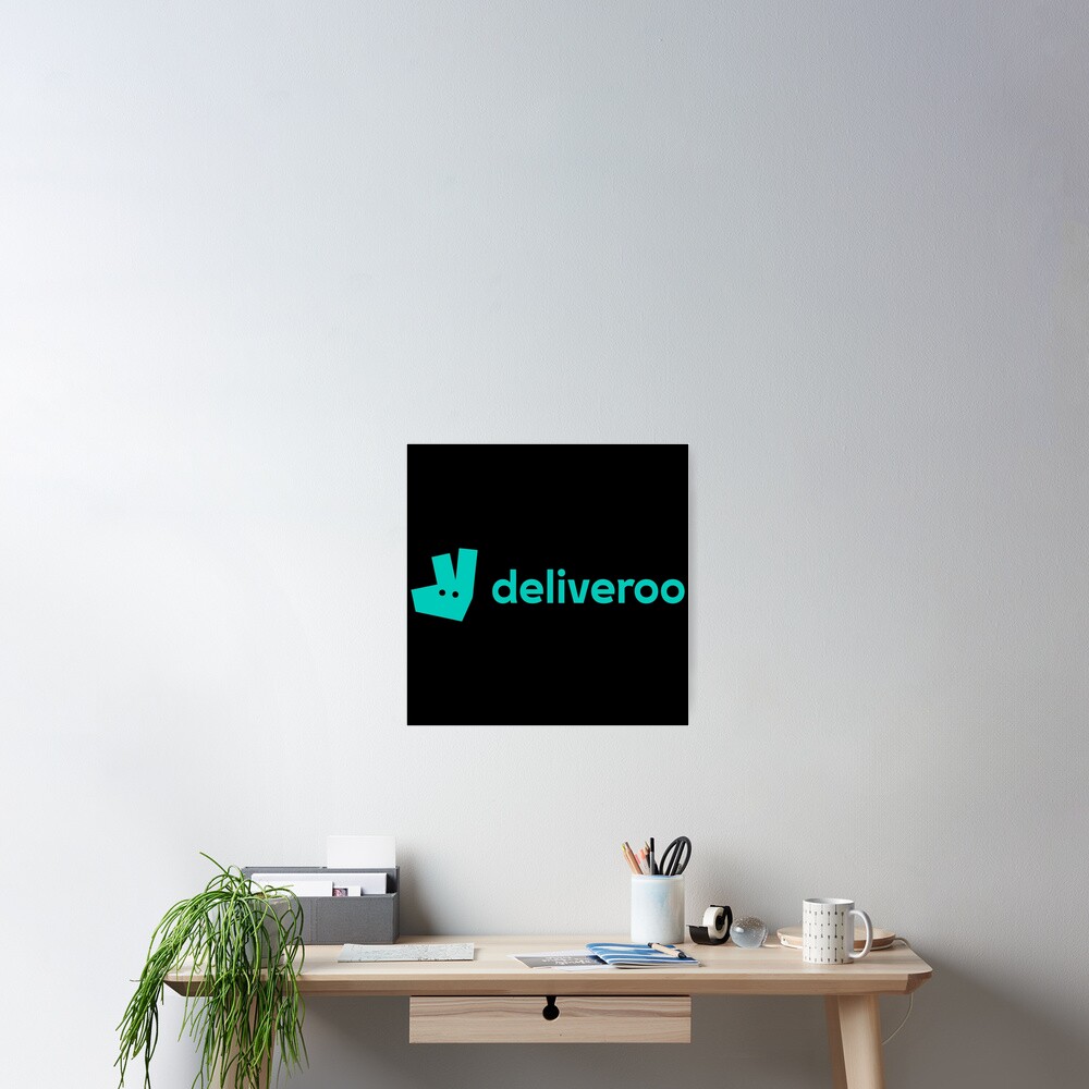 "Best Selling Deliveroo Logo" Poster for Sale by ahasah | Redbubble