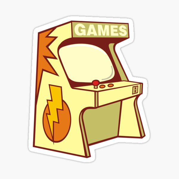 Arcade Machine Stickers | Redbubble