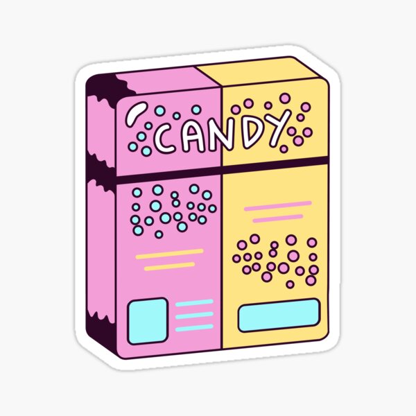 "90s Retro Candy" Sticker for Sale by Veriepear | Redbubble