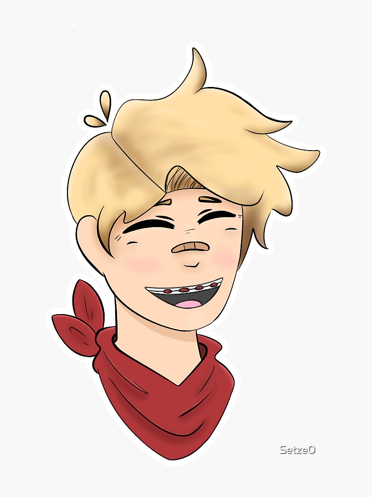 "Tommyinnit " Sticker by Setze0 | Redbubble