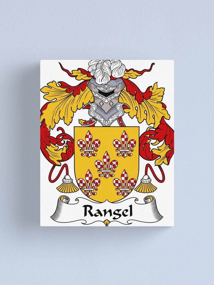 Lienzo «Escudo de armas de Rangel / cresta de la familia de Rangel» de ...