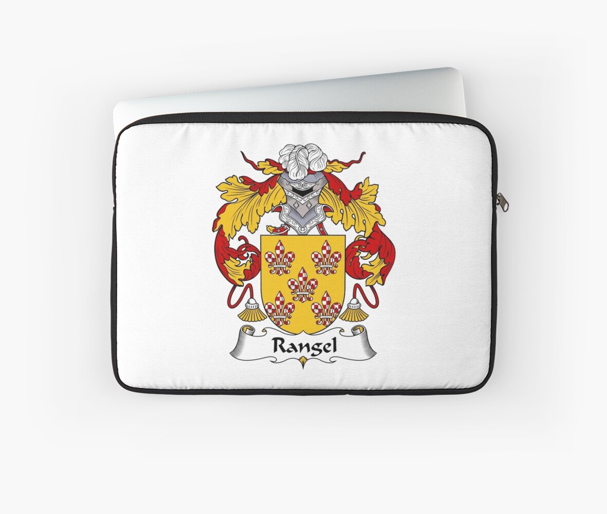 "Rangel Coat of Arms/ Rangel Family Crest" Laptop Sleeves by William ...