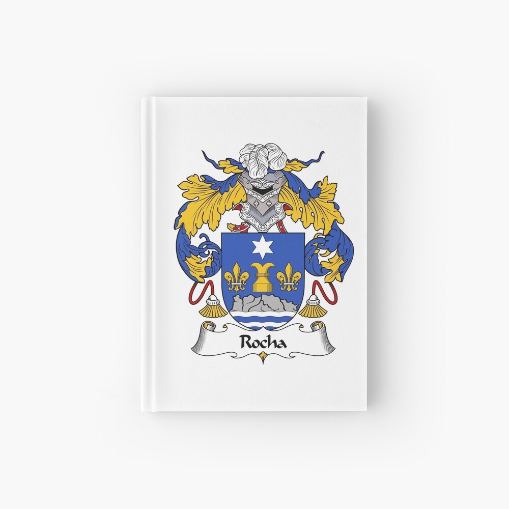 "Rocha Coat of Arms/ Rocha Family Crest" Hardcover Journal by ...