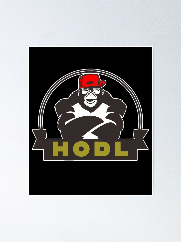 Póster «Gorilla Gang HODL AMC GME Ape Meme Stonk Fan CAMISETA» de ...