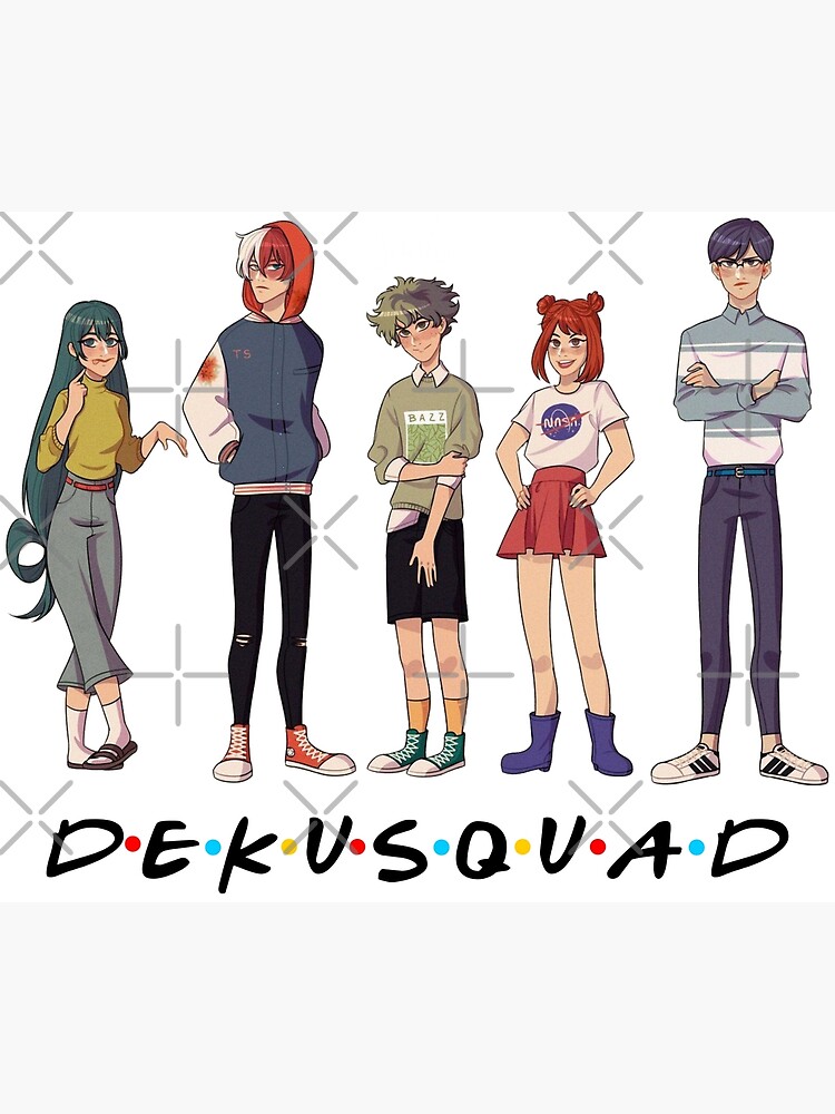 "DEKU DEKU DEKU SQUAD" Poster von grorystory | Redbubble