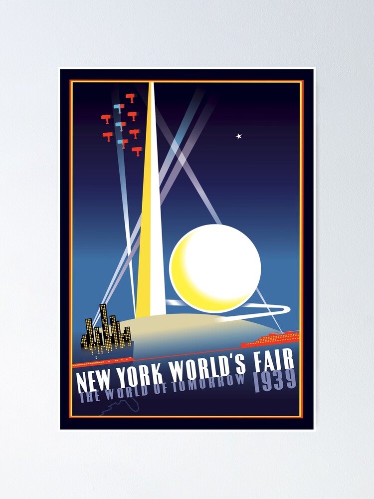 Póster «Feria Mundial de Nueva York 1939 - Cartel de la Feria Mundial ...