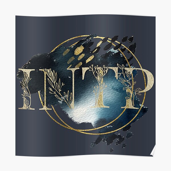"INTP" Poster for Sale by ElenaDanilo | Redbubble