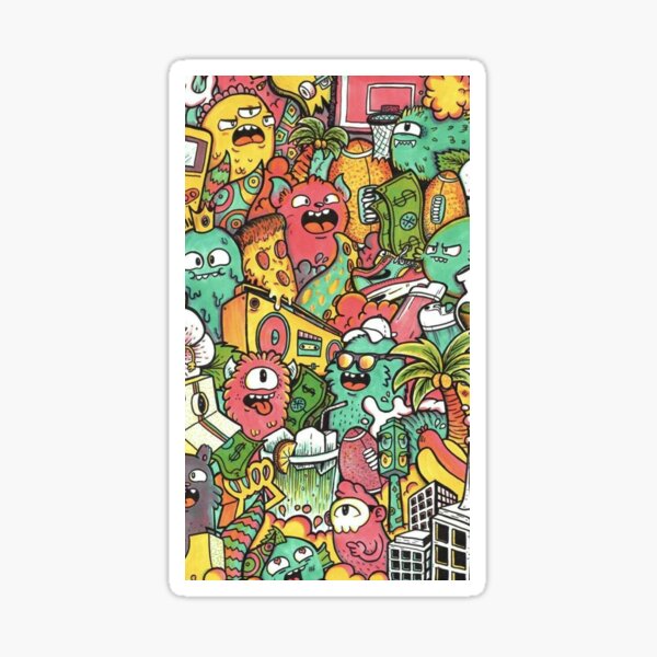 Zhc Art Stickers | Redbubble