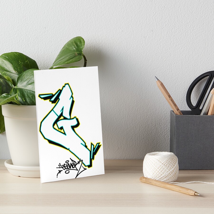 "LETTER G BY ESONE URBAN GRAFFITI STREET STYLE " Art Board Print for ...