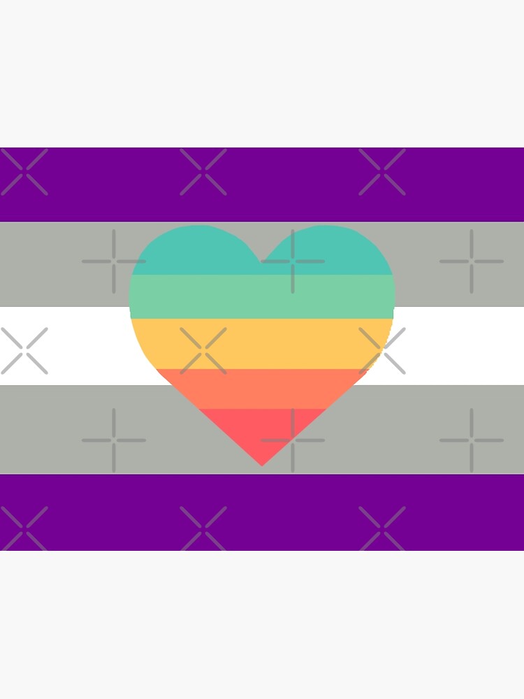"Panromantic Graysexual" Poster for Sale by KJJas | Redbubble