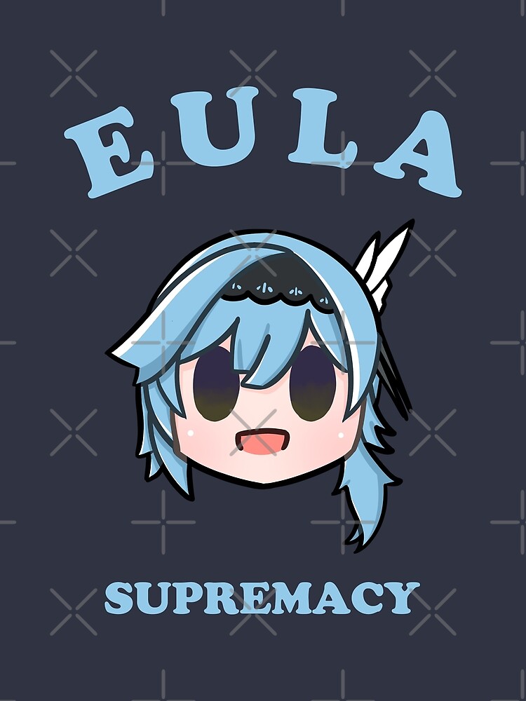 "Genshin Impact Eula supremacy" Art Print by Morcawork | Redbubble