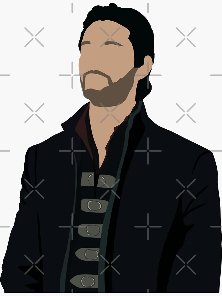 "Darkling/ General Kirigan - Shadow and Bone" Sticker by Itika20 ...