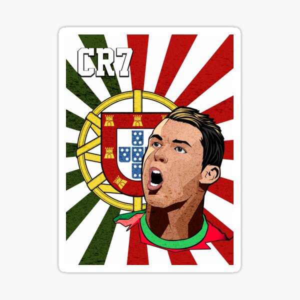 "Cristiano Ronaldo 7" Sticker for Sale by classicdshop | Redbubble