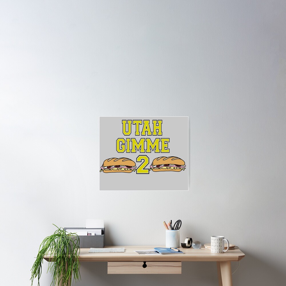 "Point Break Quote - Utah Gimme Two" Poster for Sale by movie-shirts ...